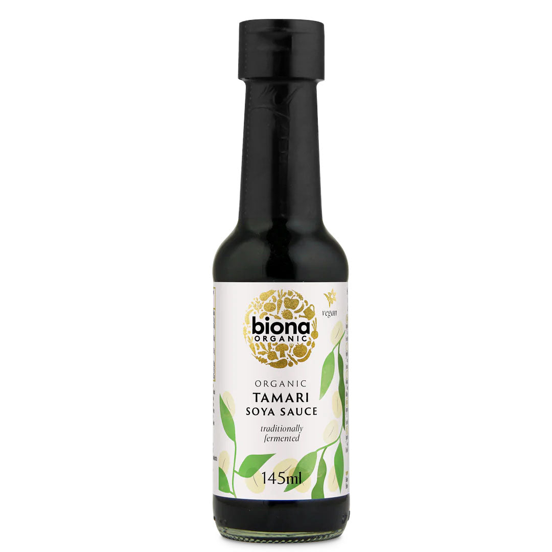 Biona Organic Tamari Soya Sauce 145ml | Here's Health
