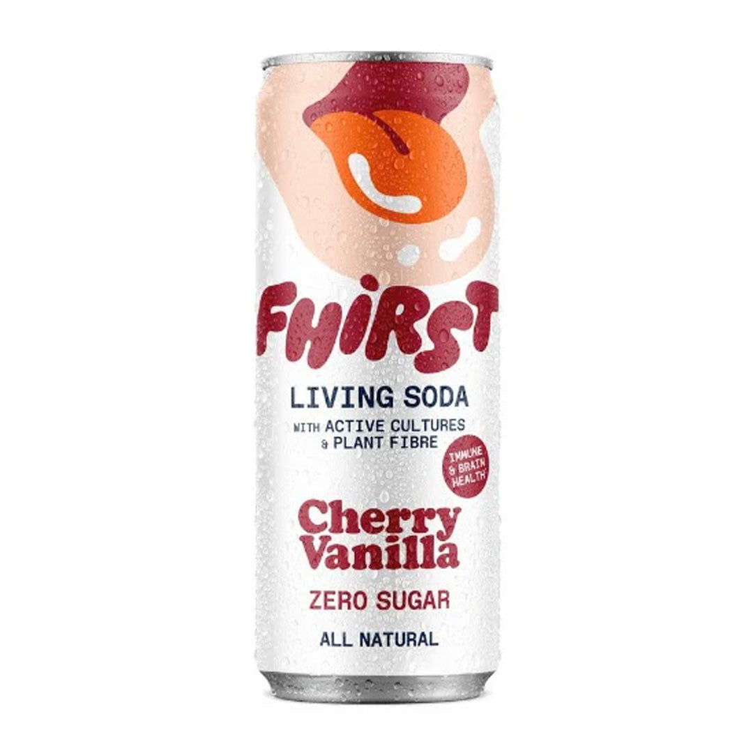 Here's Health | Fhirst Cherry Vanilla Sugar Free Soda 330ml