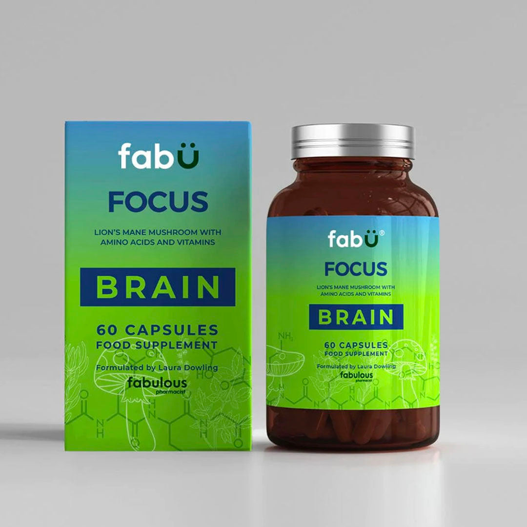 Here's Health | fabÜ Shrooms Meno & Peri 60 Capsules