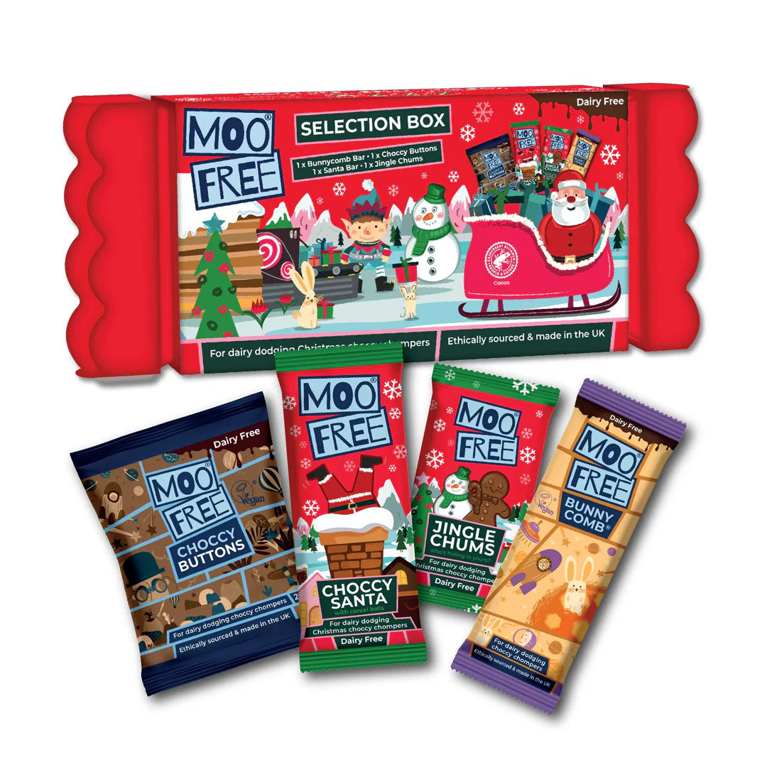 Moo Free Free From Selection Box 90g | Here's Health