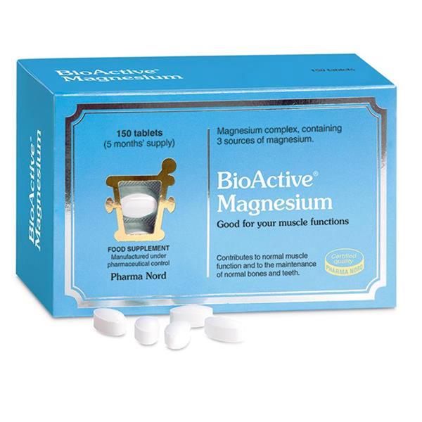 Pharma Nord BioActive Magnesium 150 Tablets - Here's Health