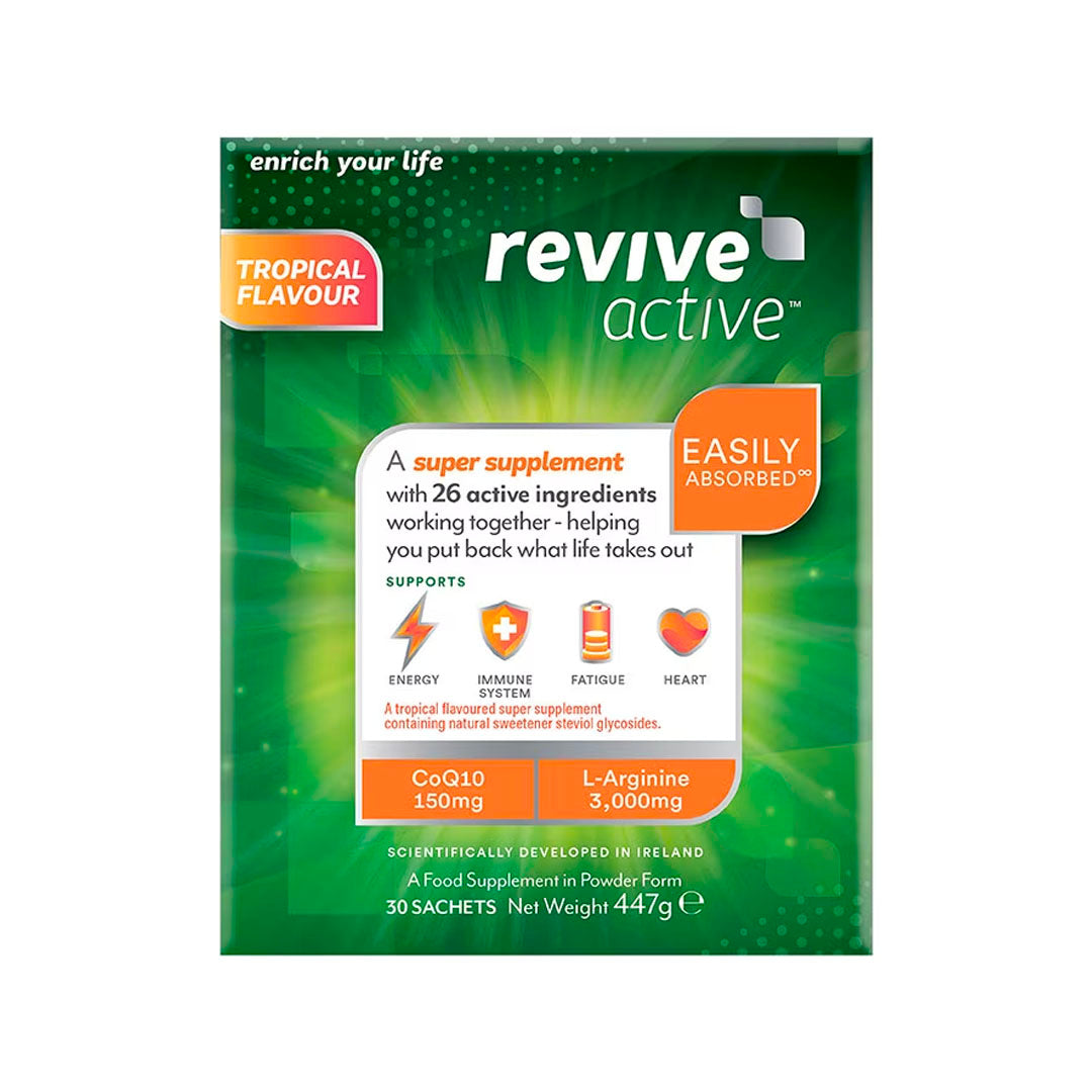 Here's Health | Revive Active Tropical Flavour 30 Sachets