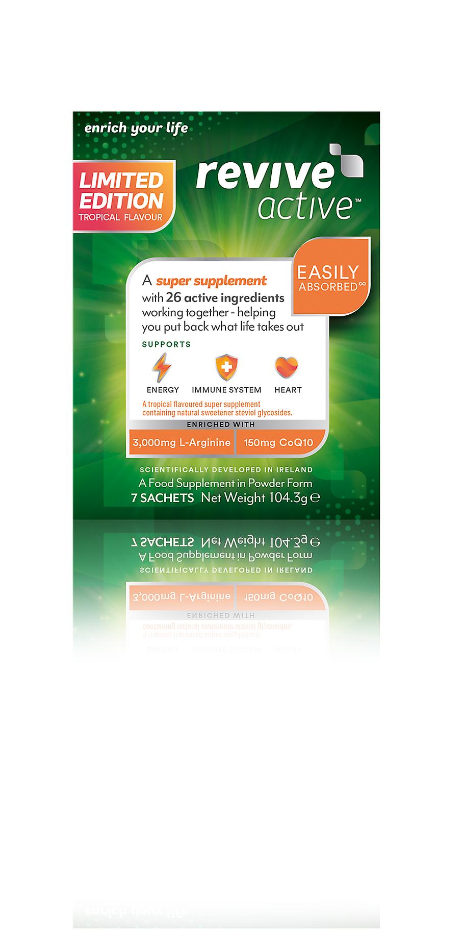 Revive Active Tropical Flavour 7 Sachets - Here's Health