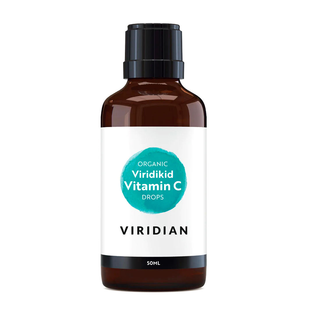 Here's Health | Viridian Viridikid Organic Vitamin C Drops 50ml