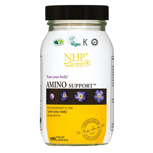 NHP Amino Support 90 Veg Capsules - Here's Health